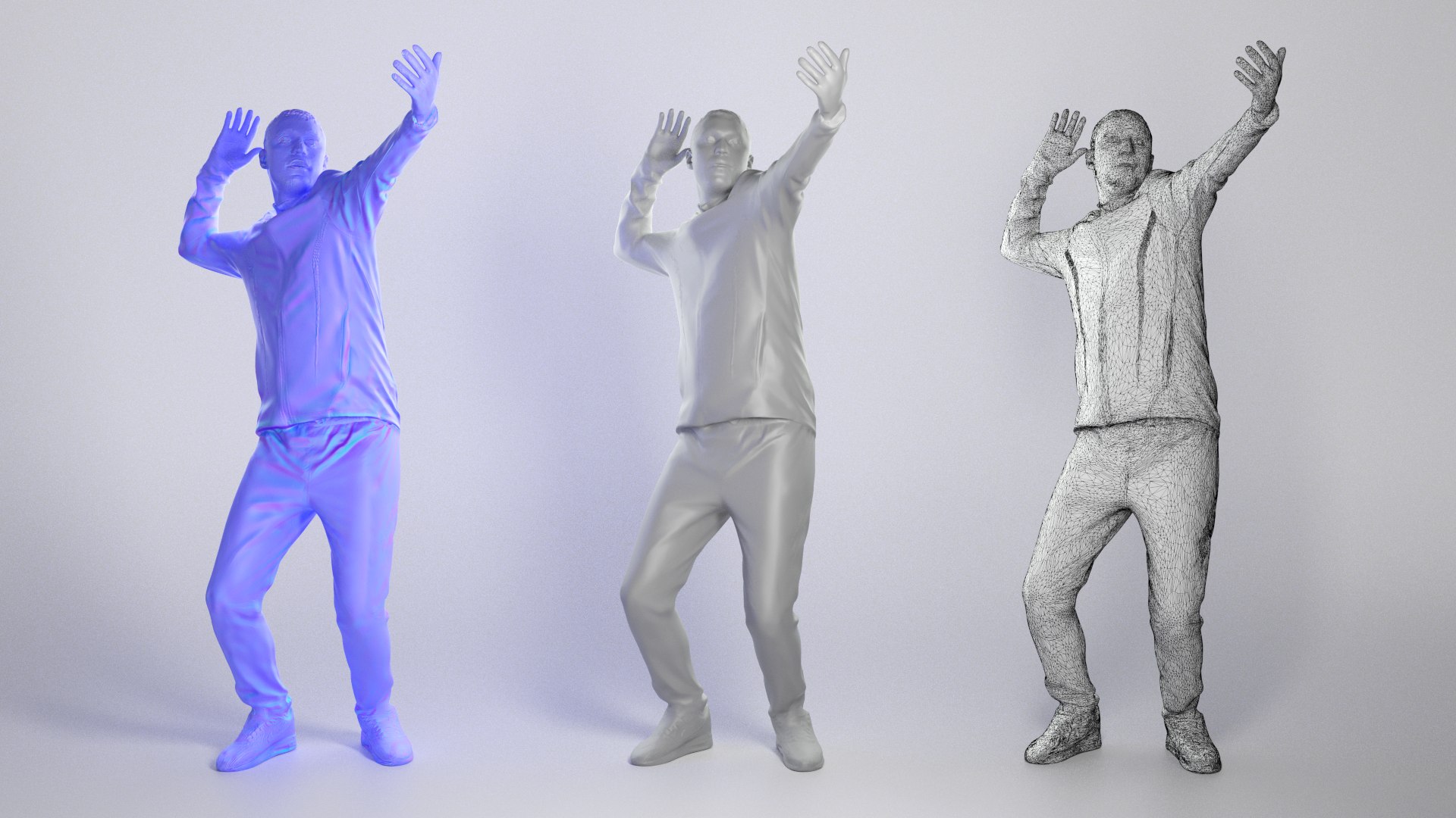 Photogrammetry human sporty man 3D model - TurboSquid 1700608