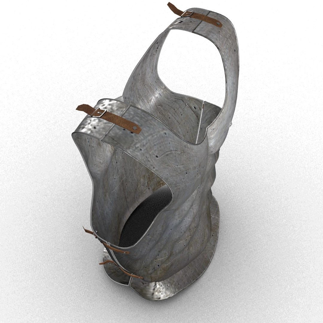 3D Model Steel Body Armor - TurboSquid 1377270