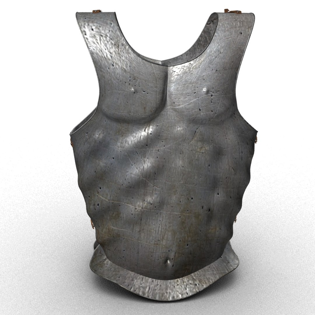 3D Model Steel Body Armor - TurboSquid 1377270