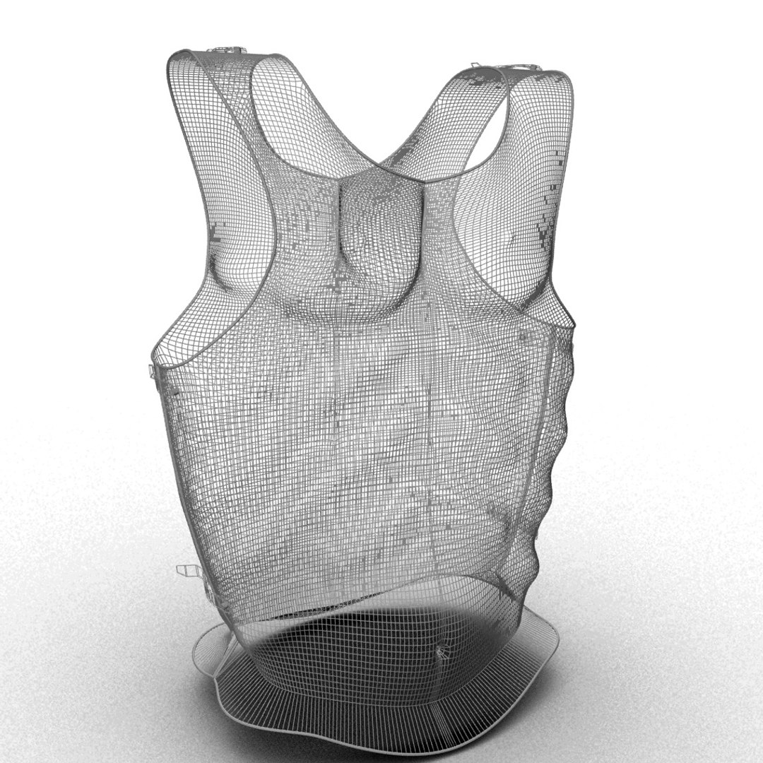 3D Model Steel Body Armor - TurboSquid 1377270