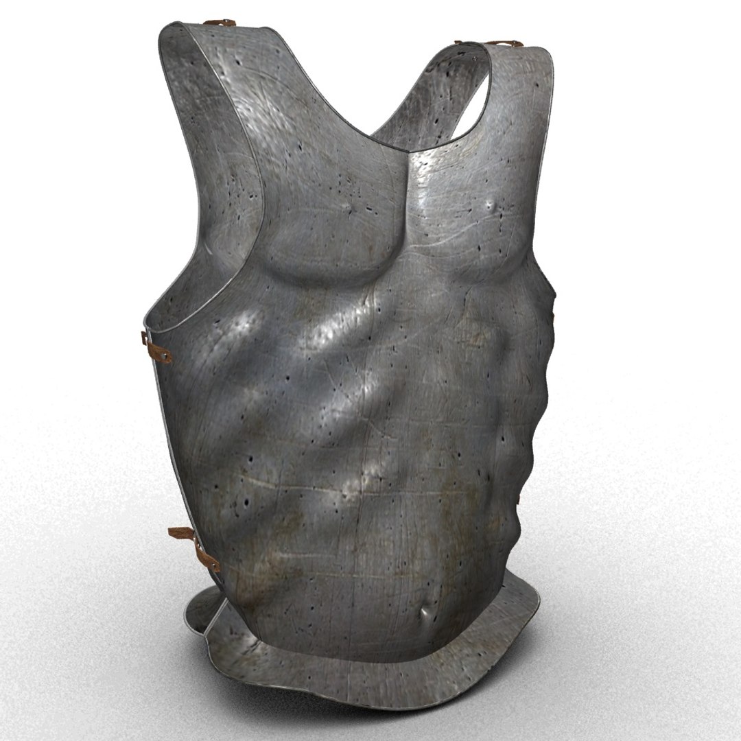 3D Model Steel Body Armor - TurboSquid 1377270