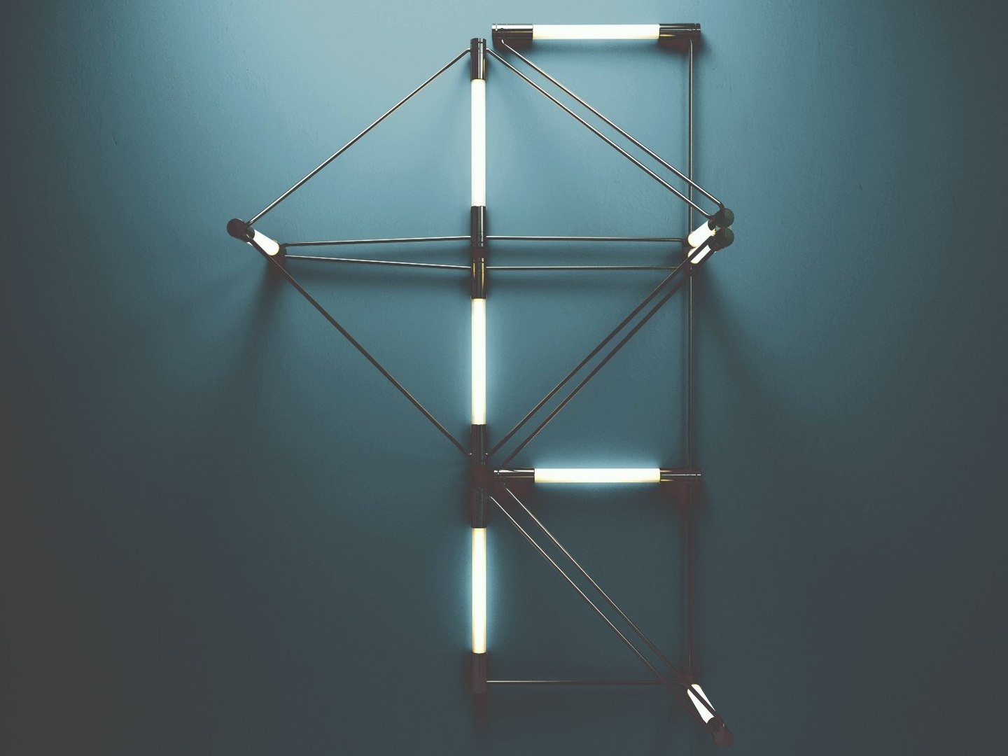 Free Meta Wall Lamp 3D - TurboSquid 1308380