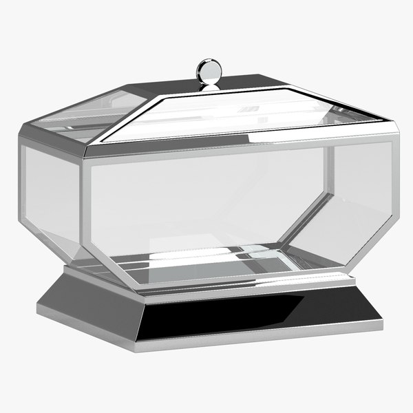 3D glass box - TurboSquid 1499235