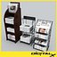 3d Newspaper Stands Model