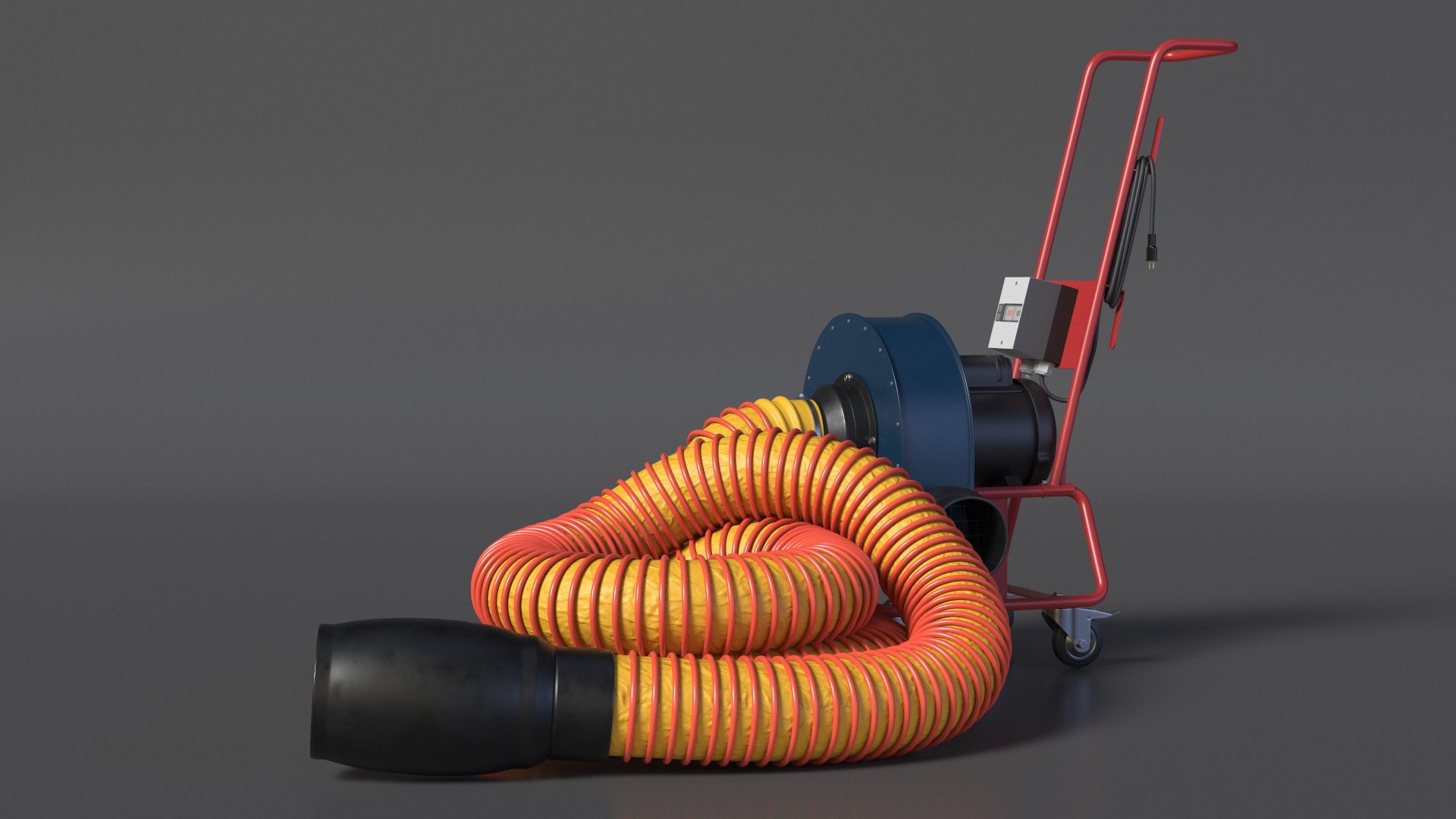 Car Exhaust Extractor 3D - TurboSquid 2303797