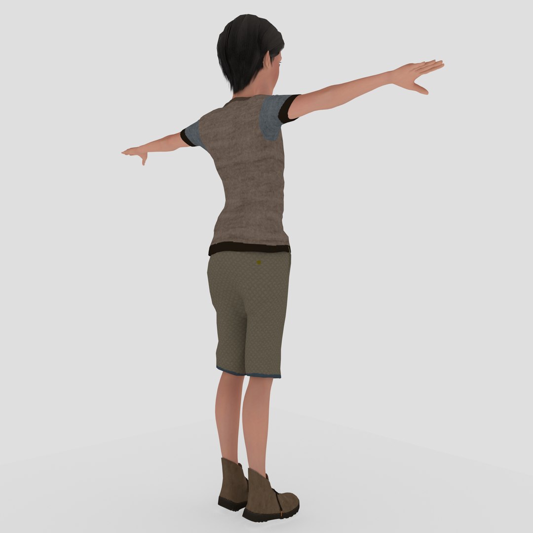 3d Model Broderick Toon Animations