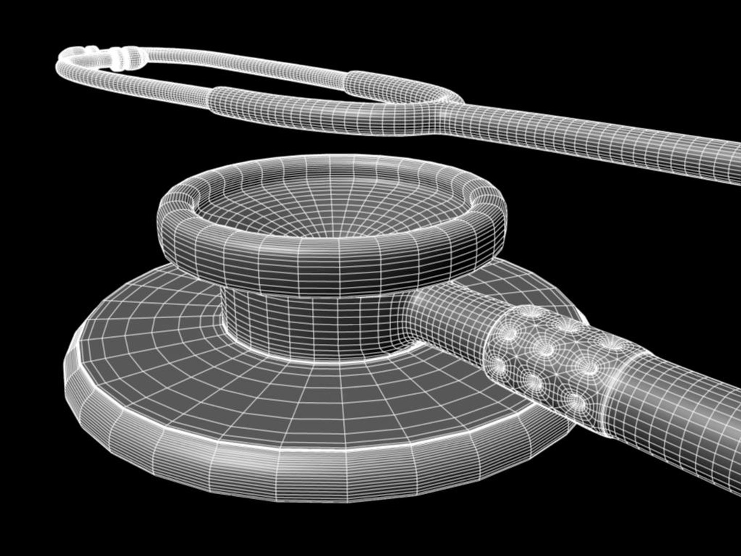 Medical Stethoscope 3d Model