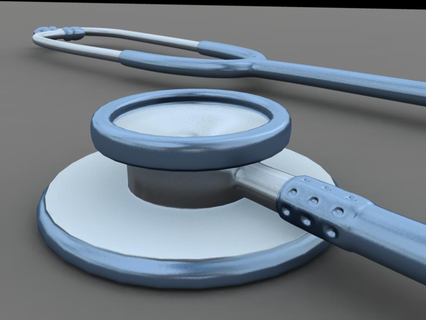 Medical Stethoscope 3d Model