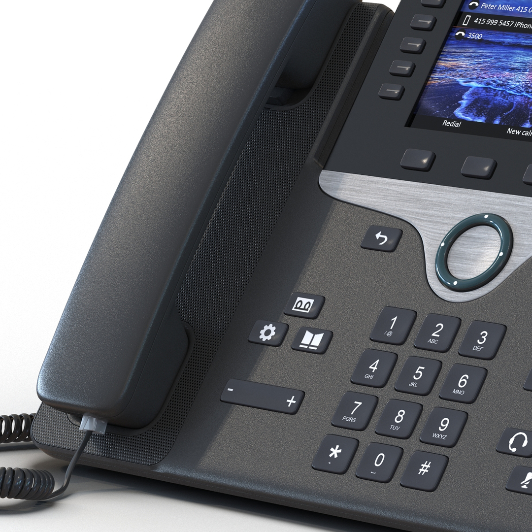cisco ip phone 8861 3d model