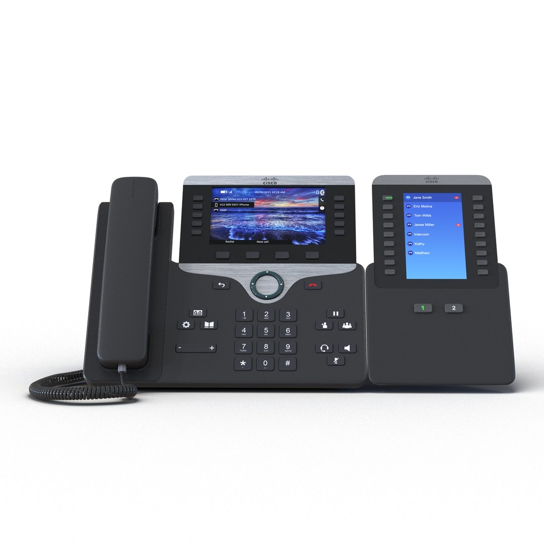 cisco ip phone 8861 3d model