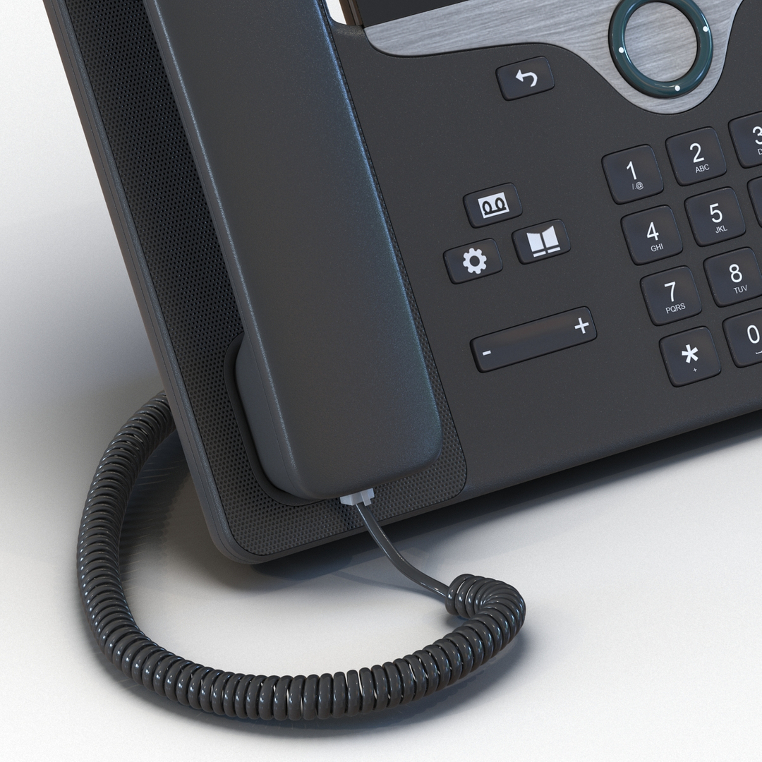 cisco ip phone 8861 3d model