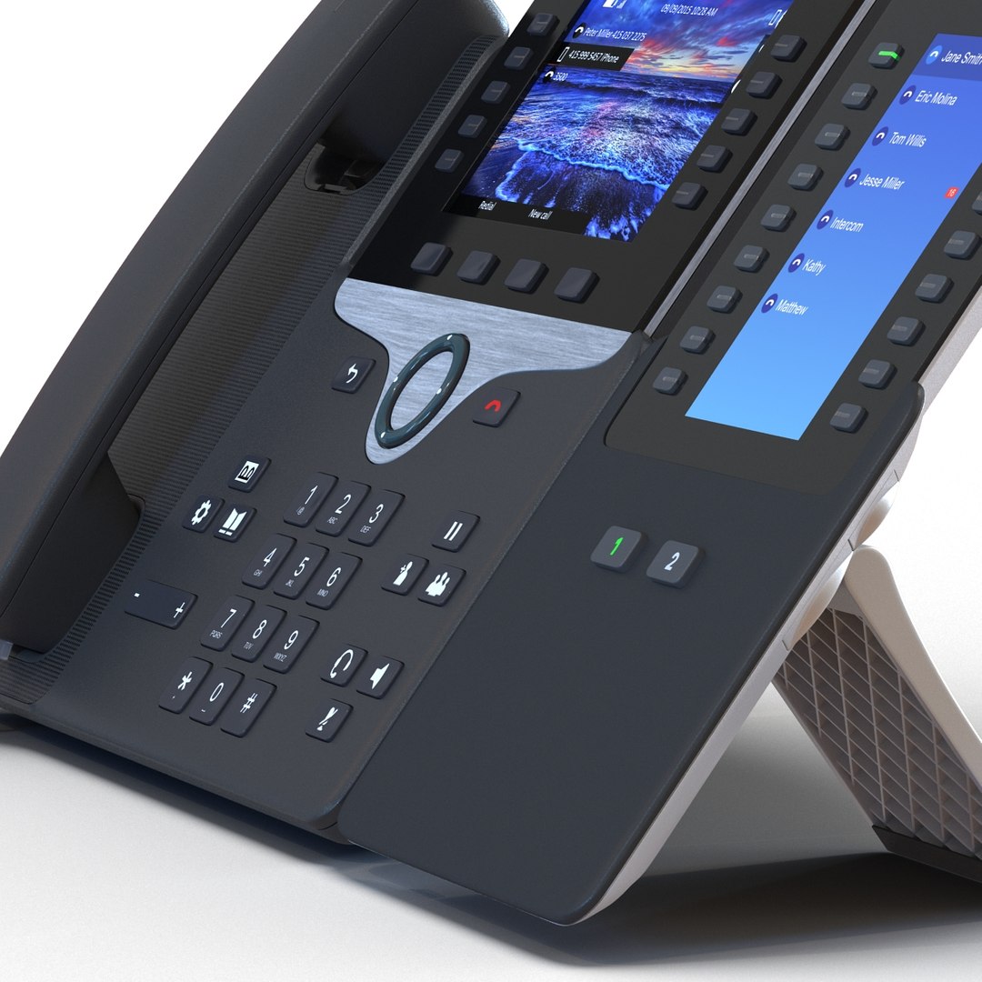 cisco ip phone 8861 3d model