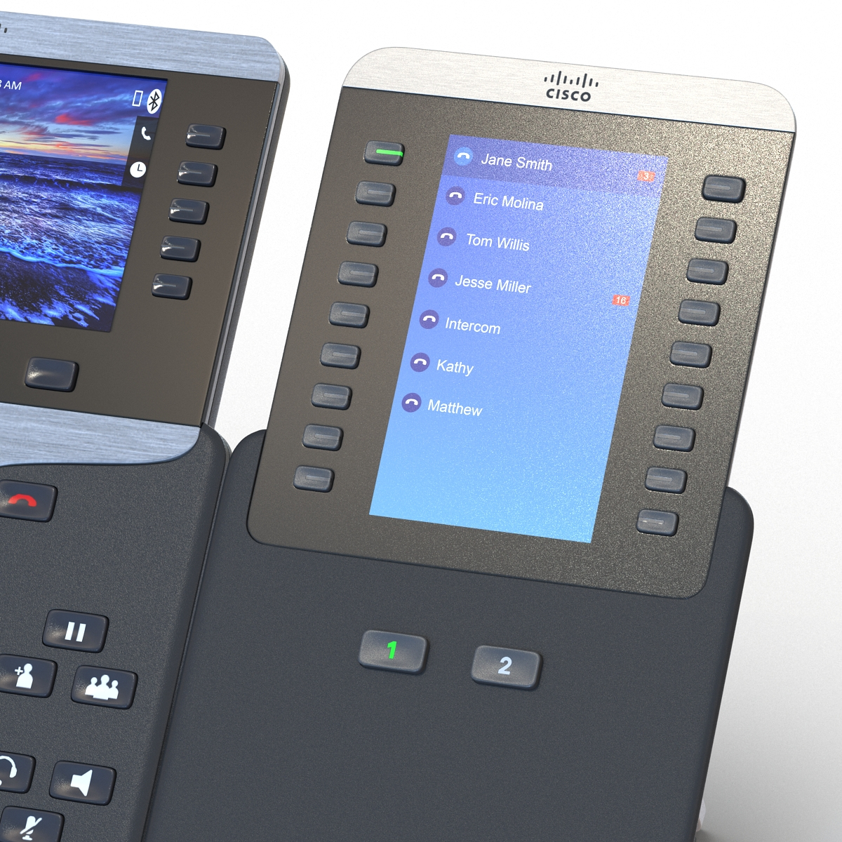 cisco ip phone 8861 3d model