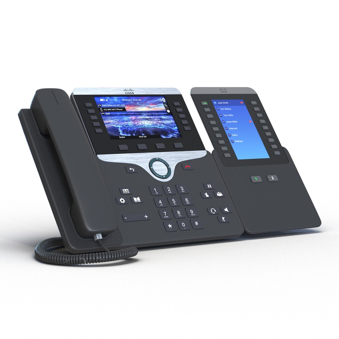cisco ip phone 8861 3d model