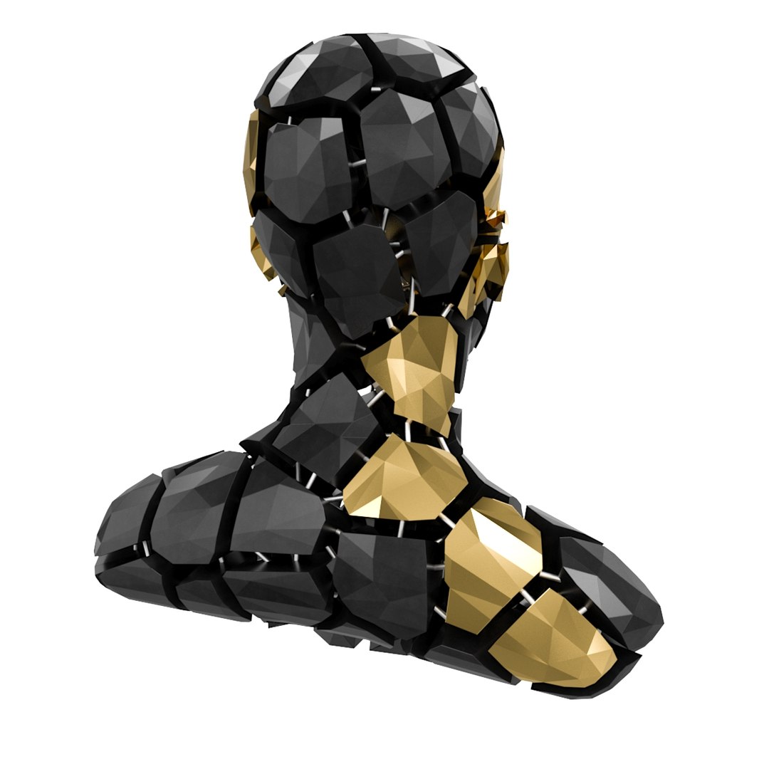 Abstract Sculpture Bust Model - TurboSquid 1243601