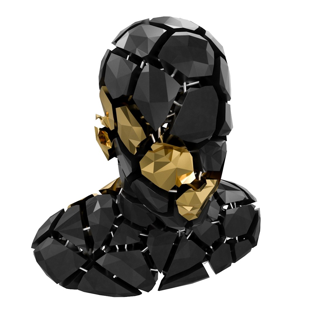 Abstract Sculpture Bust Model - TurboSquid 1243601