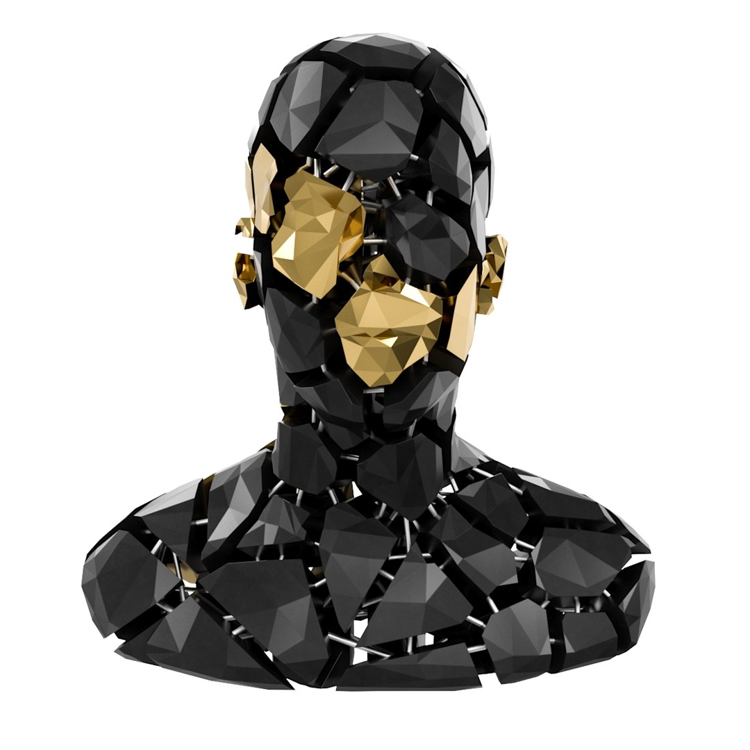 Abstract Sculpture Bust Model - TurboSquid 1243601