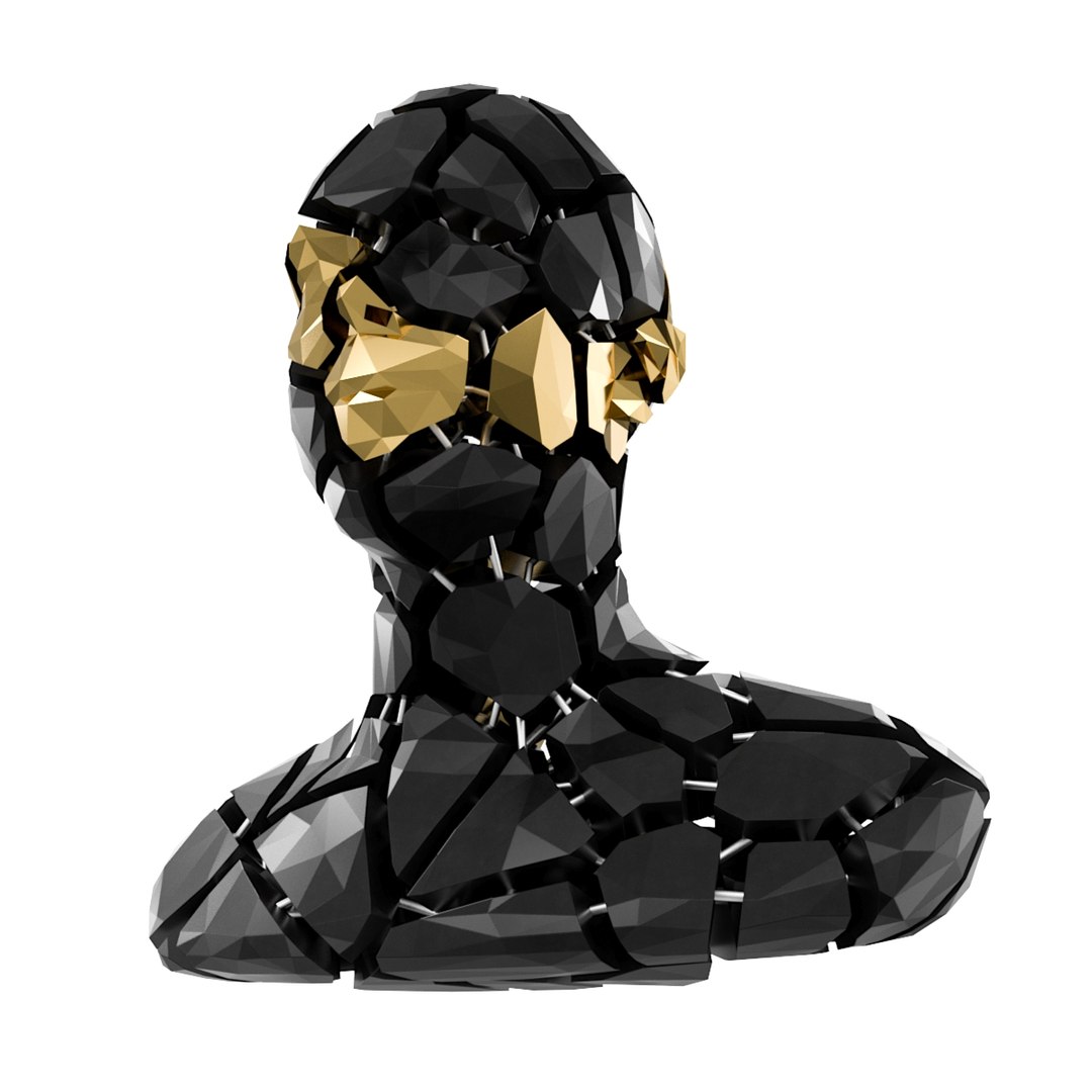 Abstract Sculpture Bust Model - TurboSquid 1243601