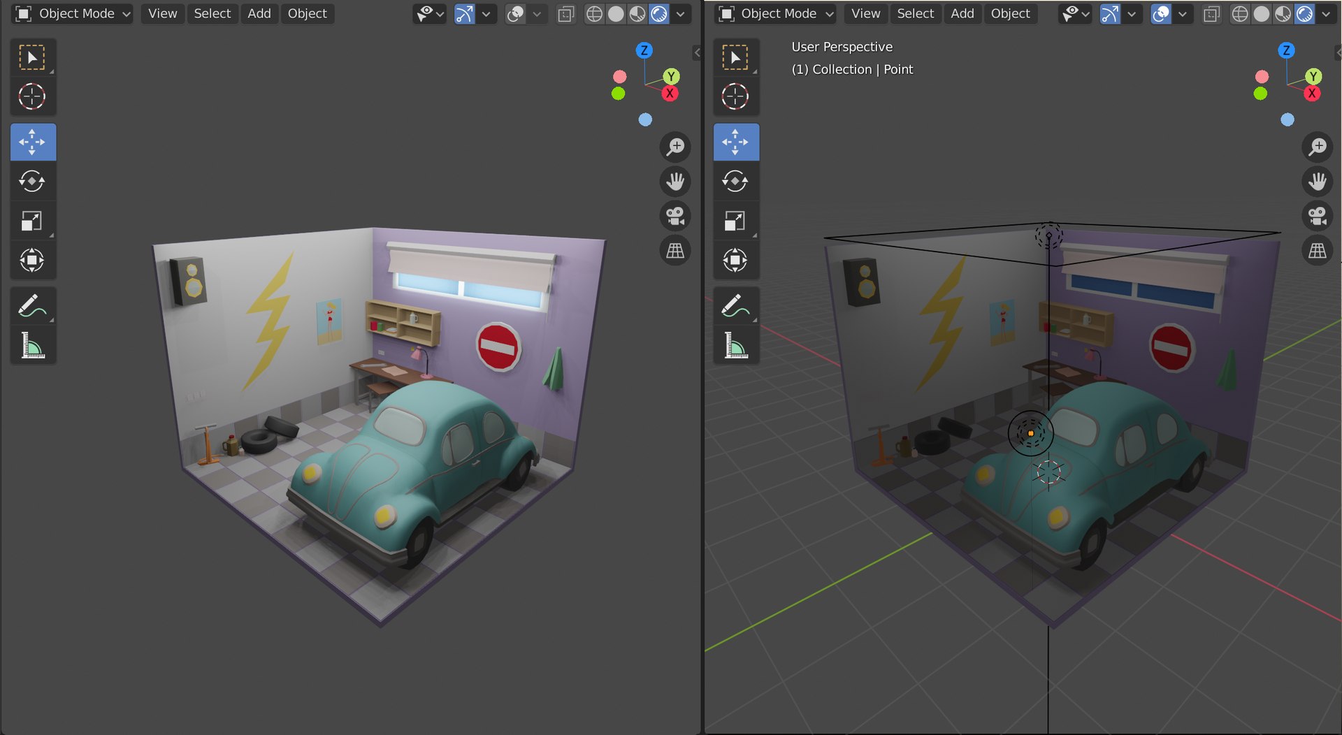Garage Room 20 Low-poly 3D Model - TurboSquid 1803139