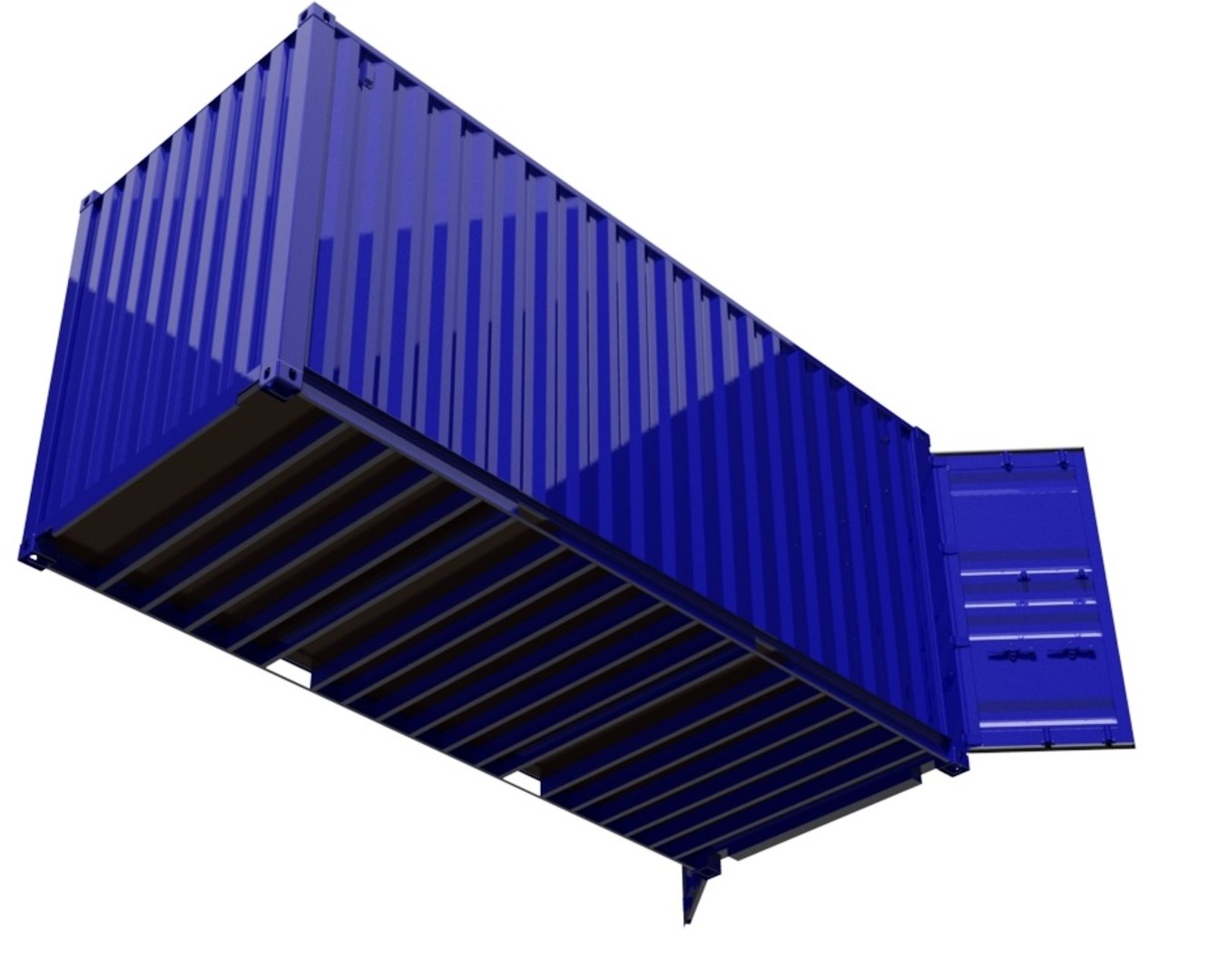 - 20ft Iso Shipping Container Dwg