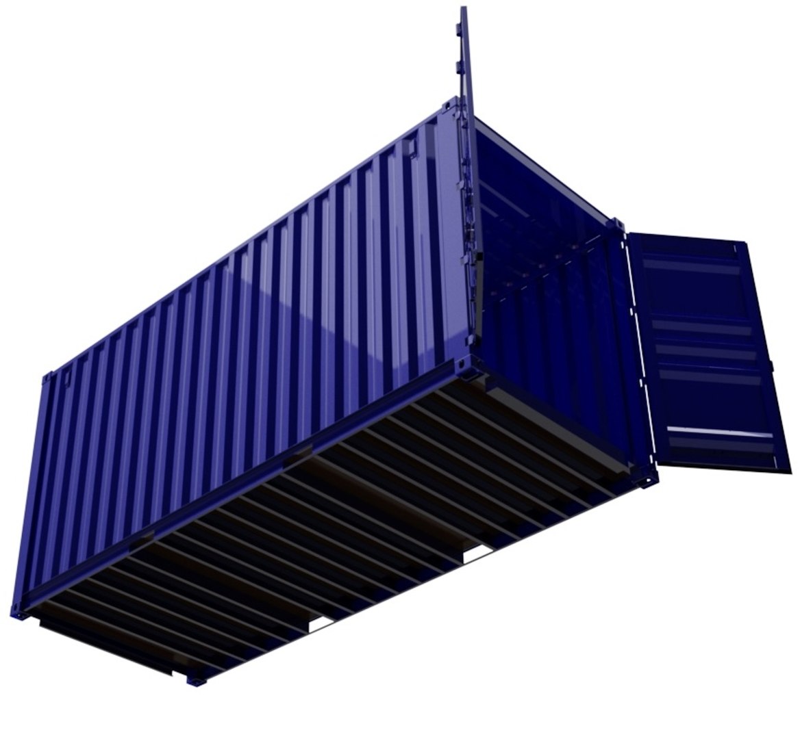 - 20ft Iso Shipping Container Dwg