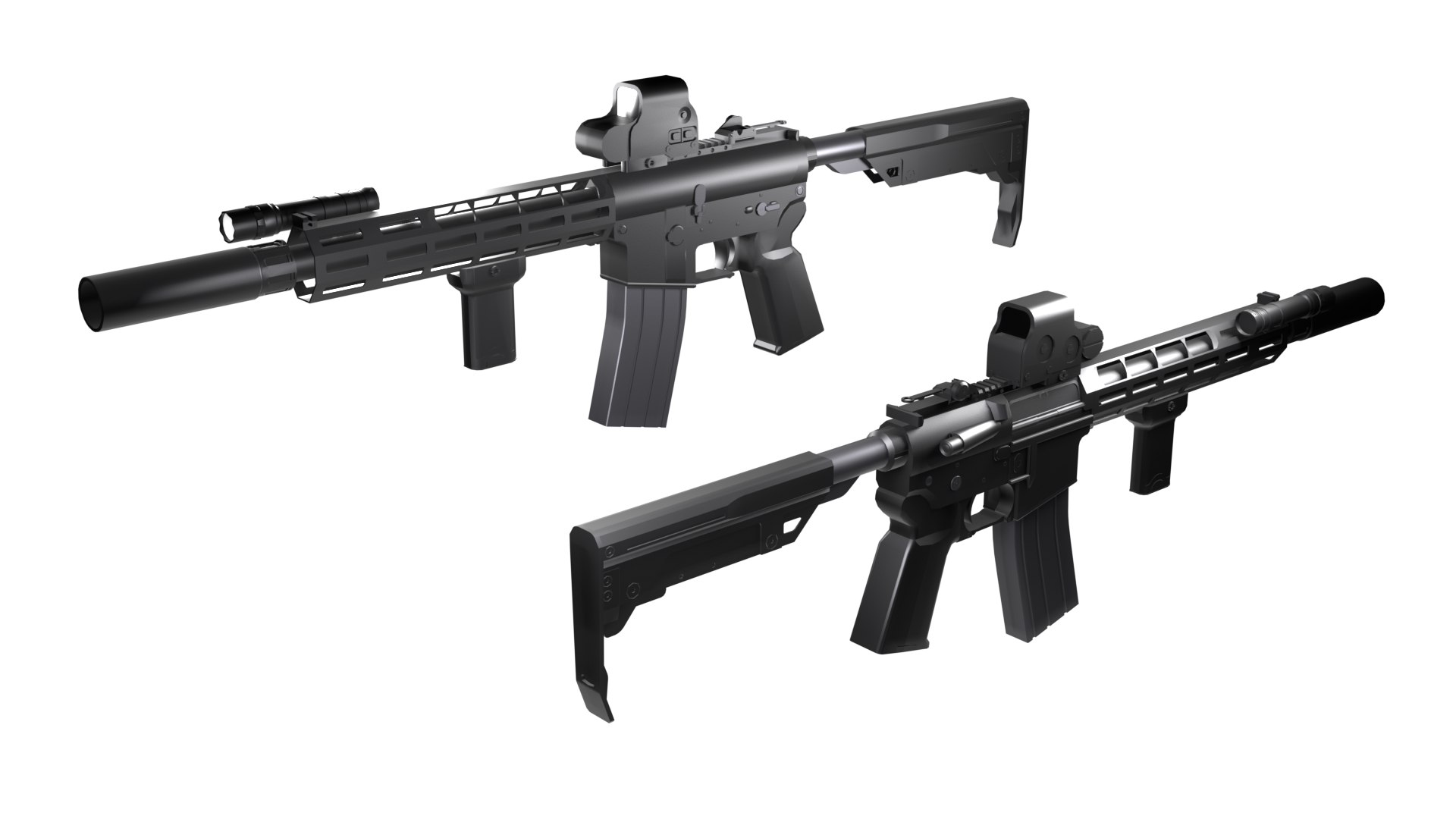 SR GUN 3D Model - TurboSquid 2329676