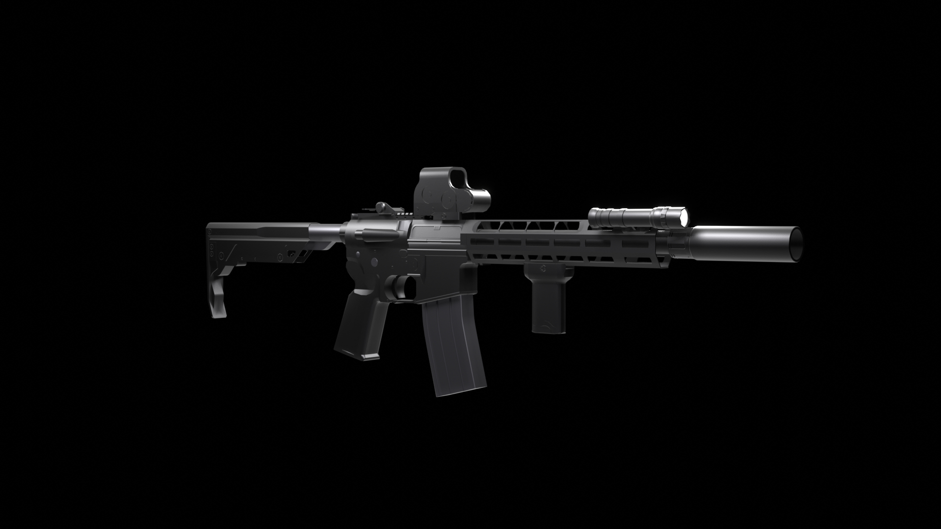 SR GUN 3D Model - TurboSquid 2329676