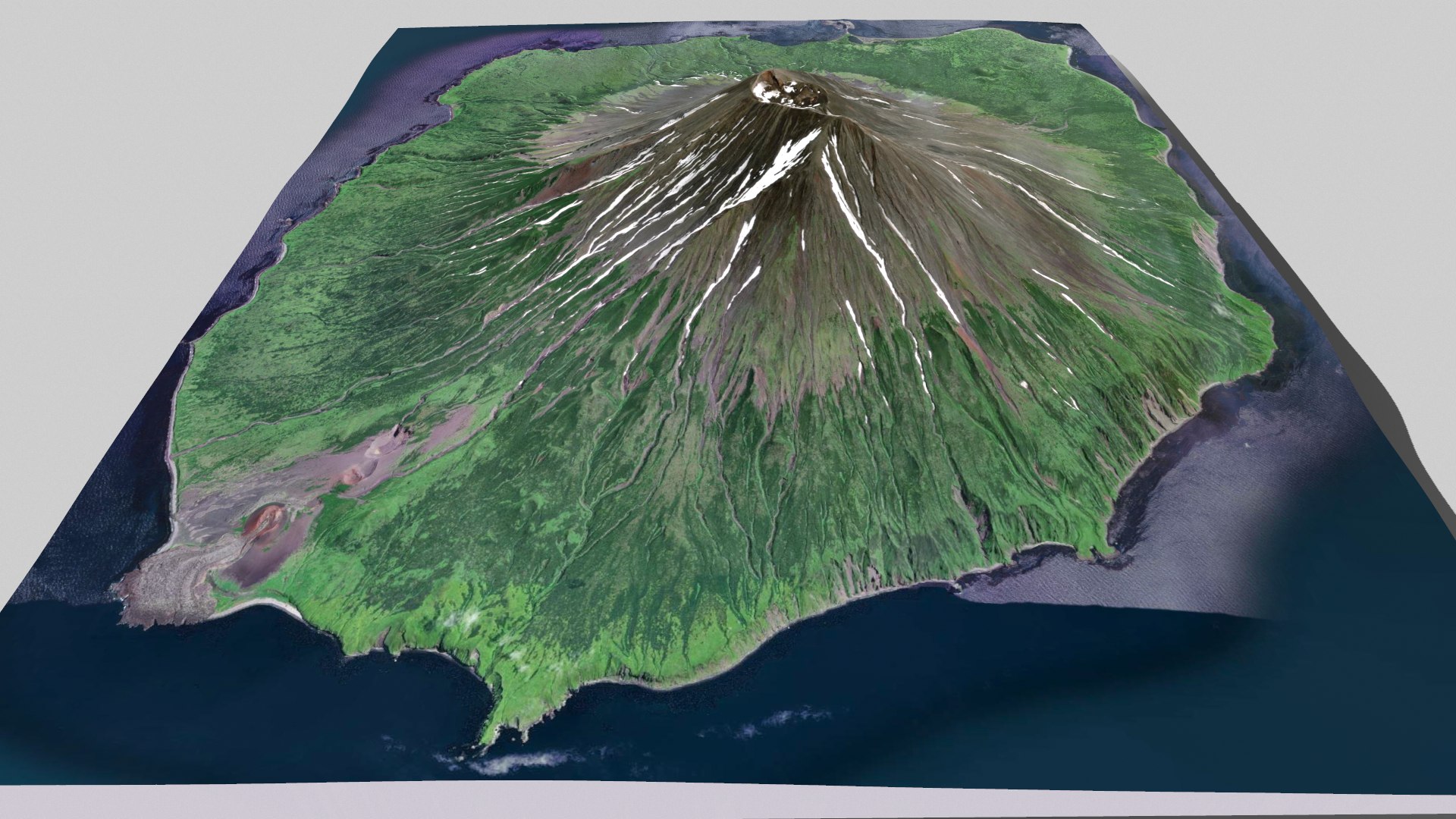 3D Atlasov Island Great Kuril Islands - TurboSquid 2116681