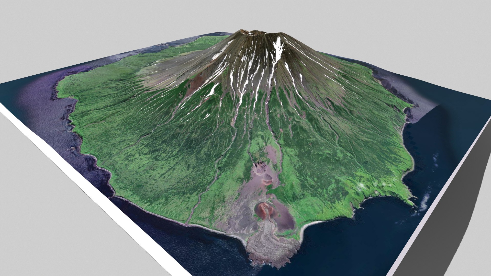 3D Atlasov Island Great Kuril Islands - TurboSquid 2116681