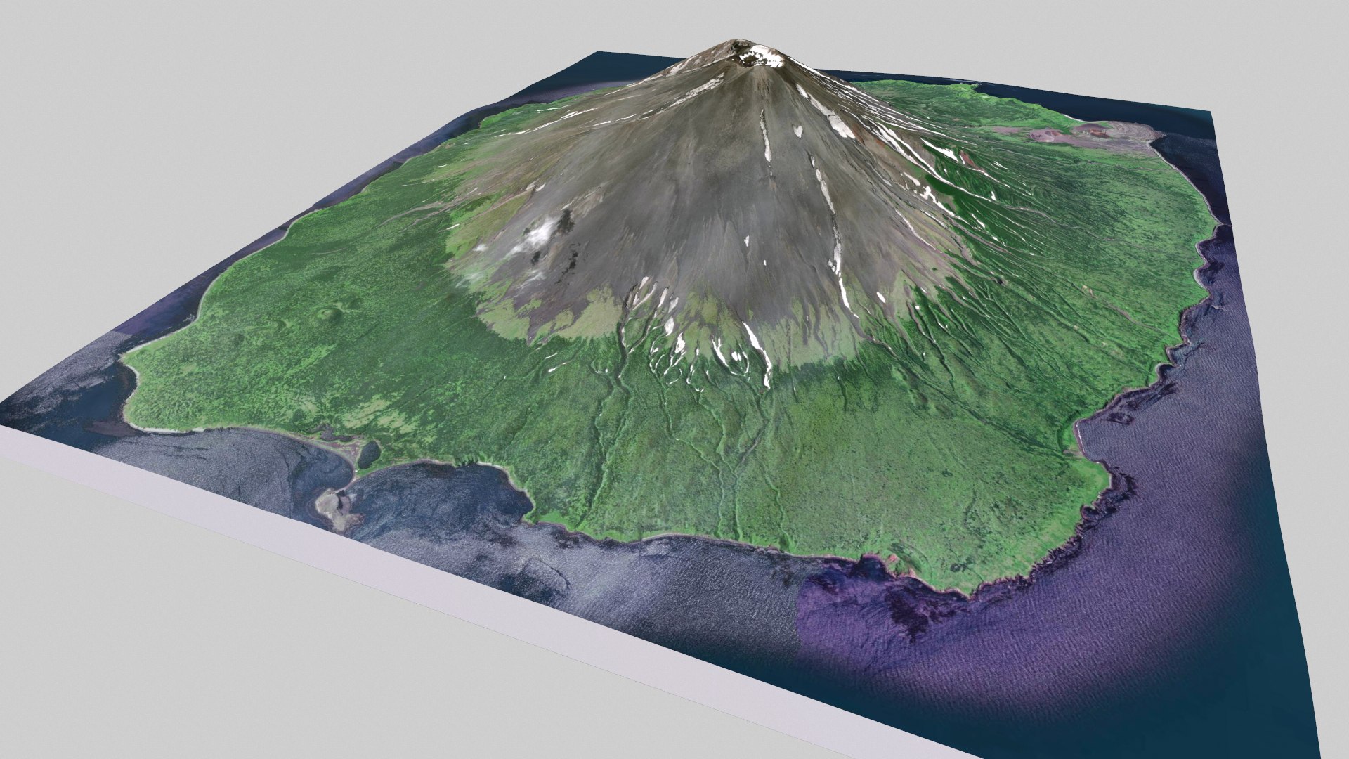 3D Atlasov Island Great Kuril Islands - TurboSquid 2116681