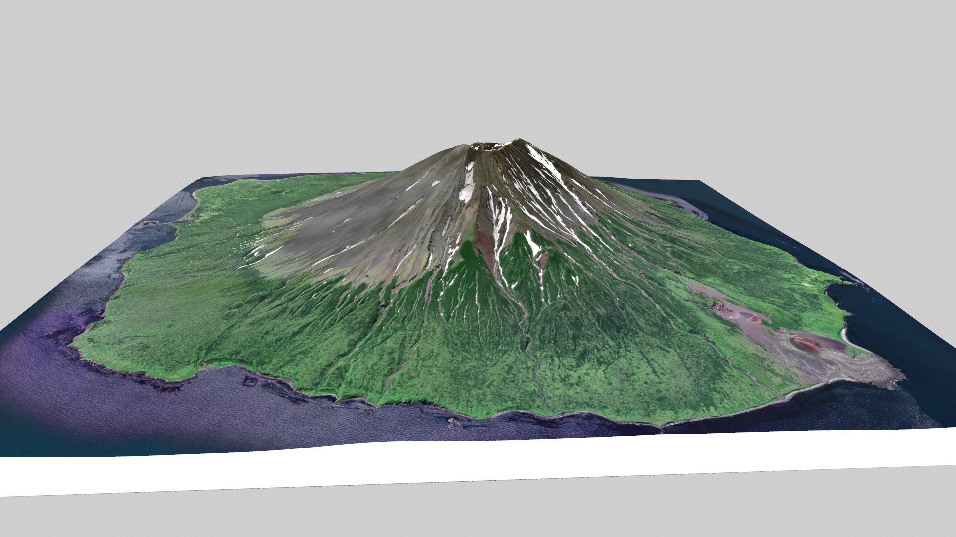 3D Atlasov Island Great Kuril Islands - TurboSquid 2116681