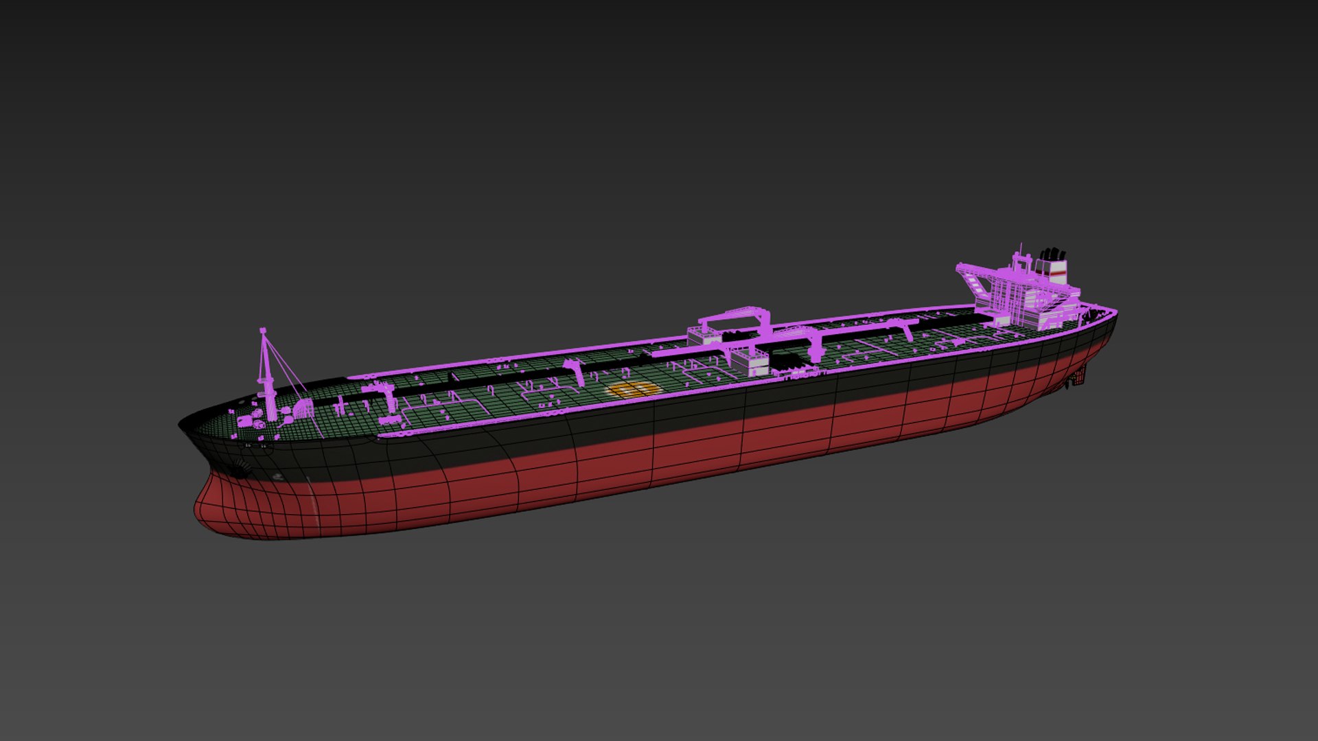VLCC Tanker 3D Model - TurboSquid 2118246
