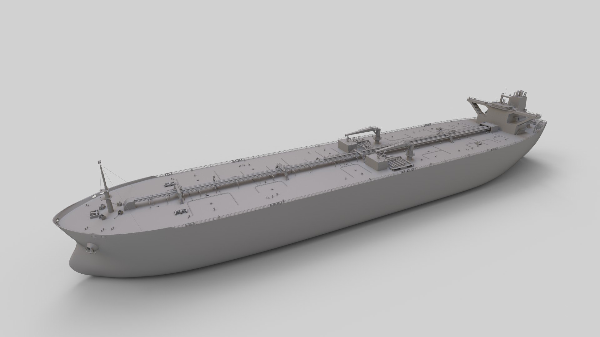 VLCC Tanker 3D Model - TurboSquid 2118246