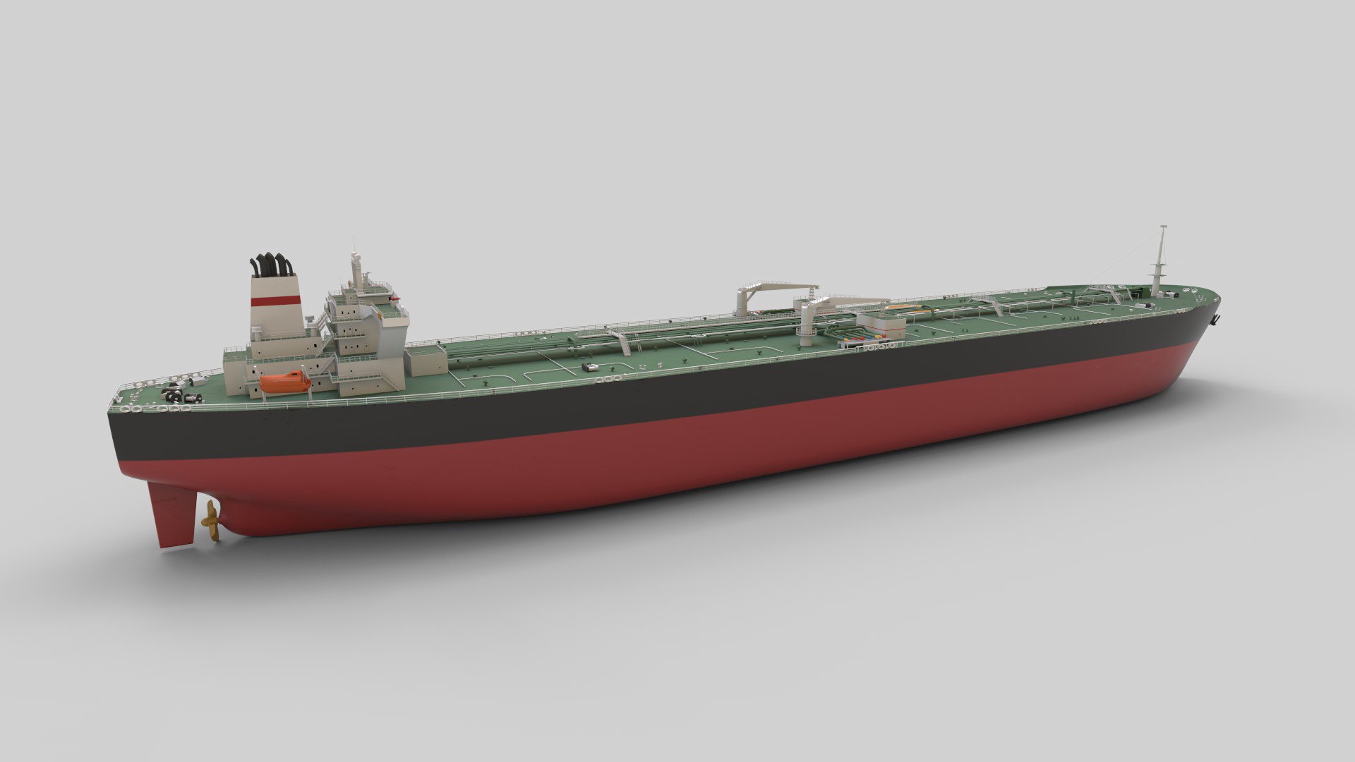 VLCC Tanker 3D Model - TurboSquid 2118246