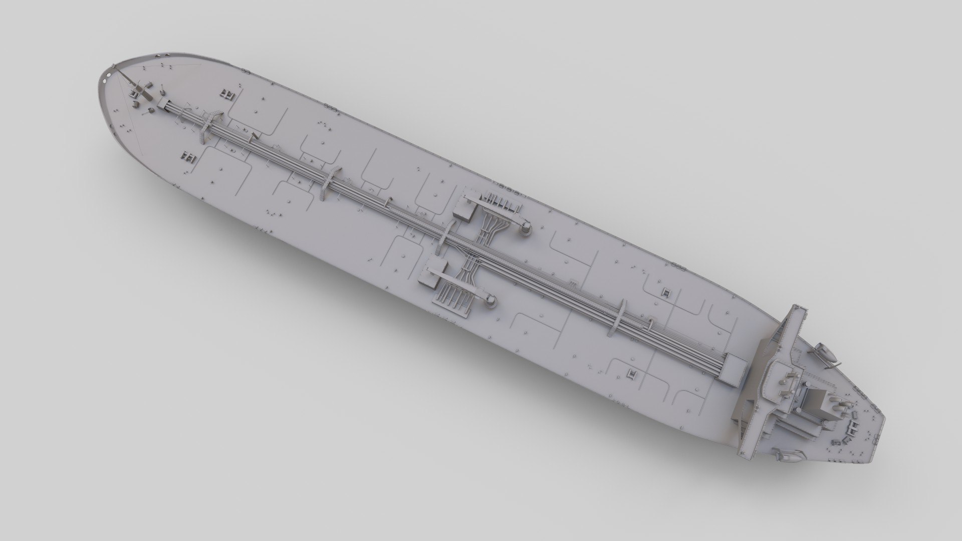 VLCC Tanker 3D Model - TurboSquid 2118246