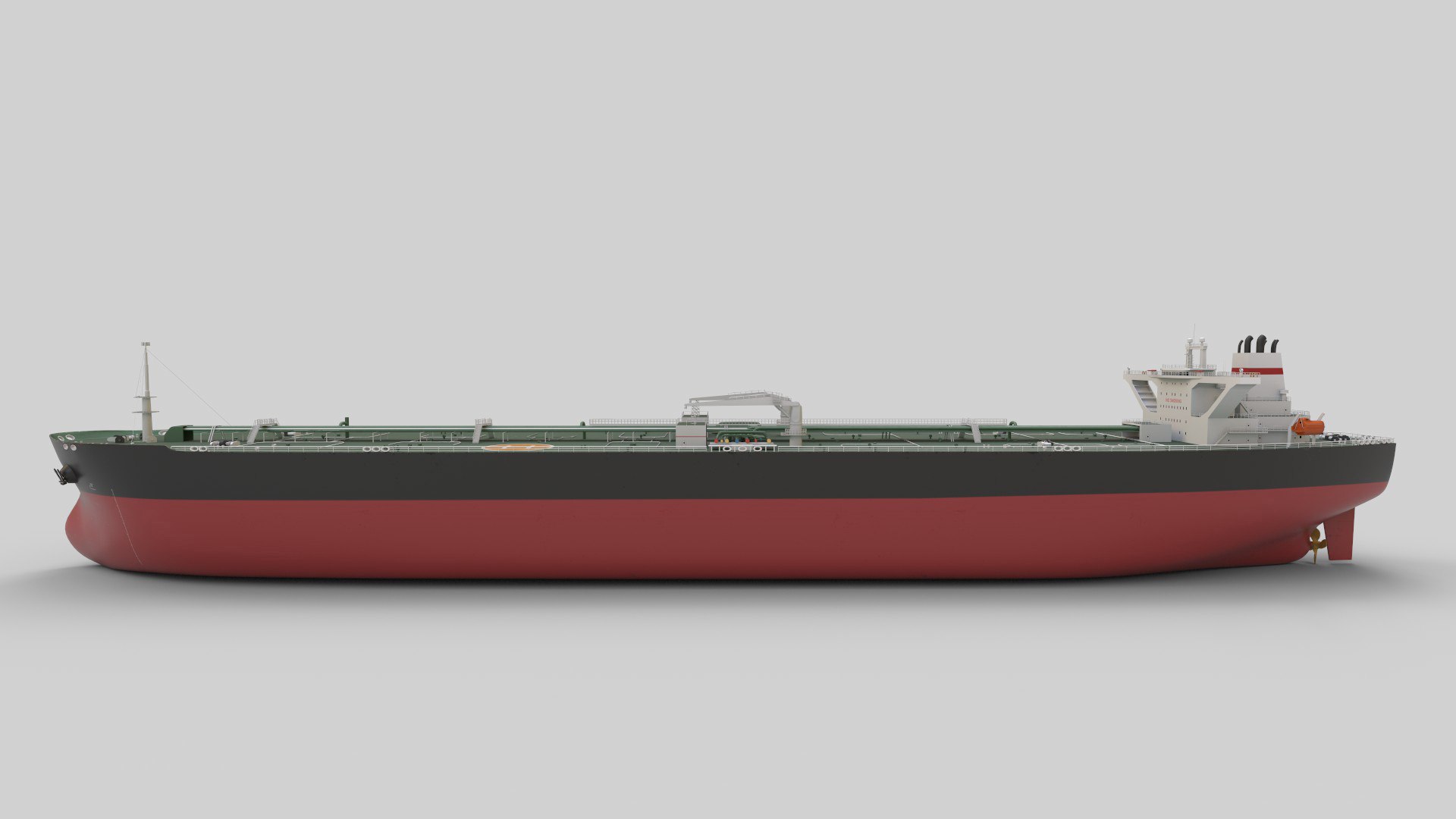 VLCC Tanker 3D Model - TurboSquid 2118246