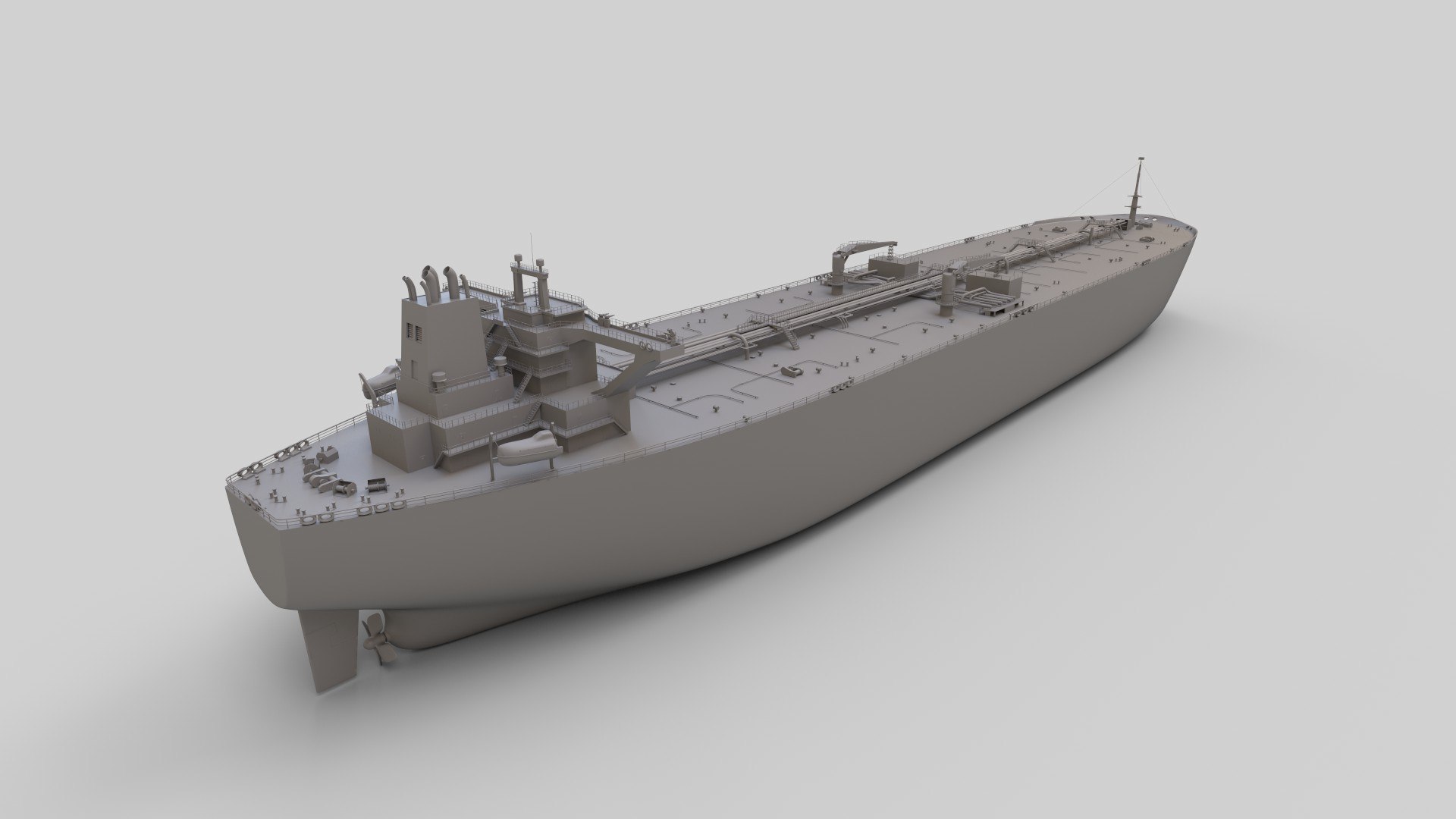 VLCC Tanker 3D Model - TurboSquid 2118246