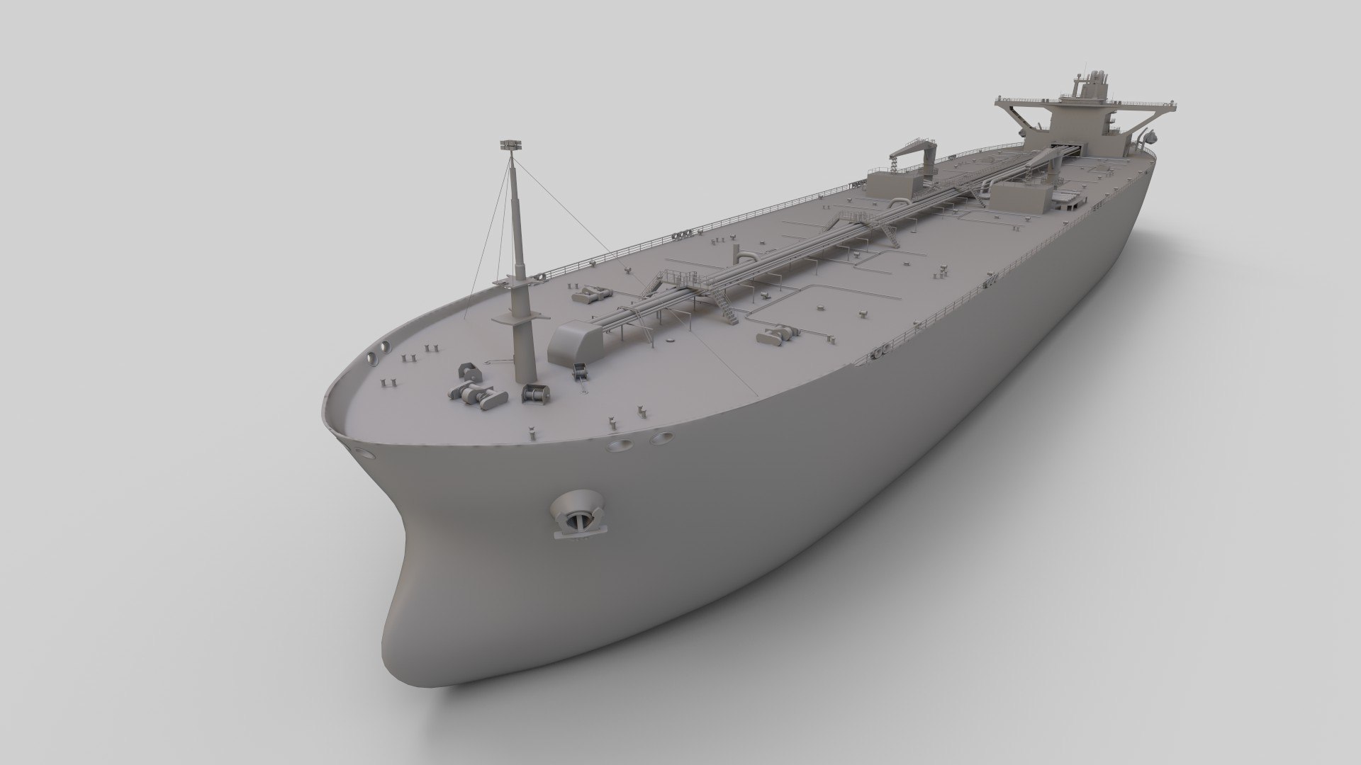 VLCC Tanker 3D Model - TurboSquid 2118246