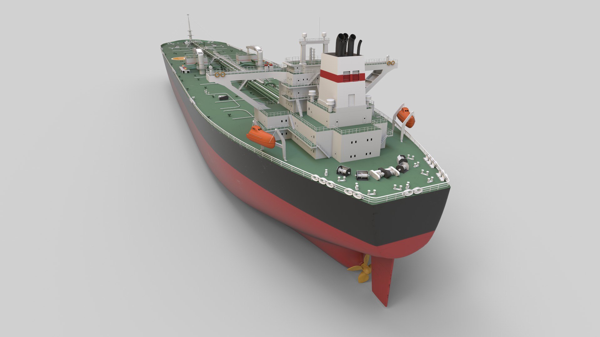 VLCC Tanker 3D Model - TurboSquid 2118246