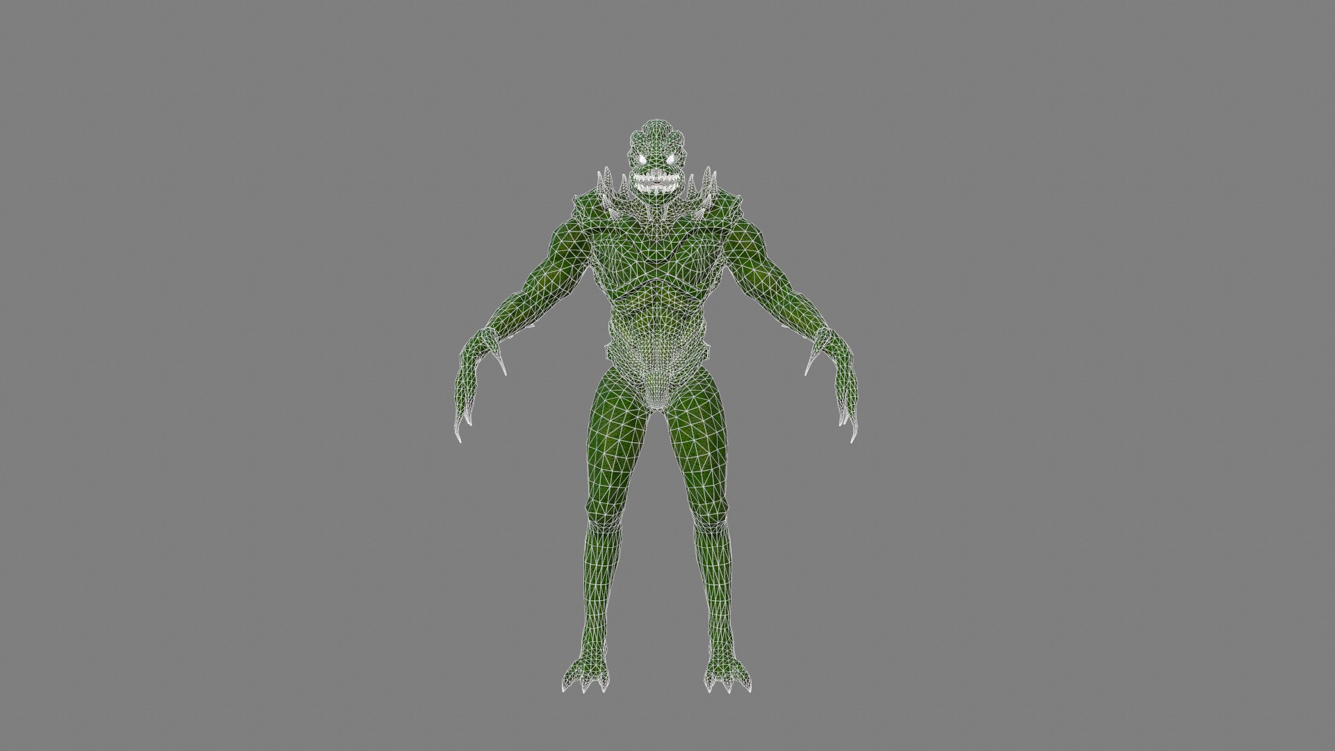 Reptile Monster 3D - TurboSquid 1796799