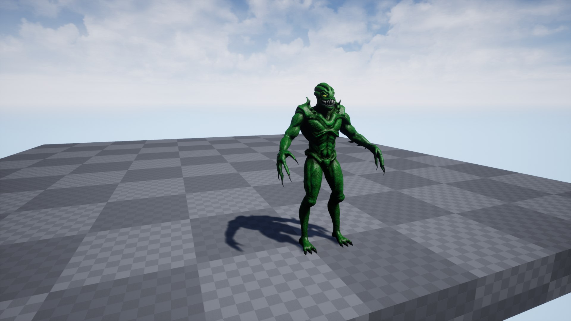 Reptile Monster 3D - TurboSquid 1796799