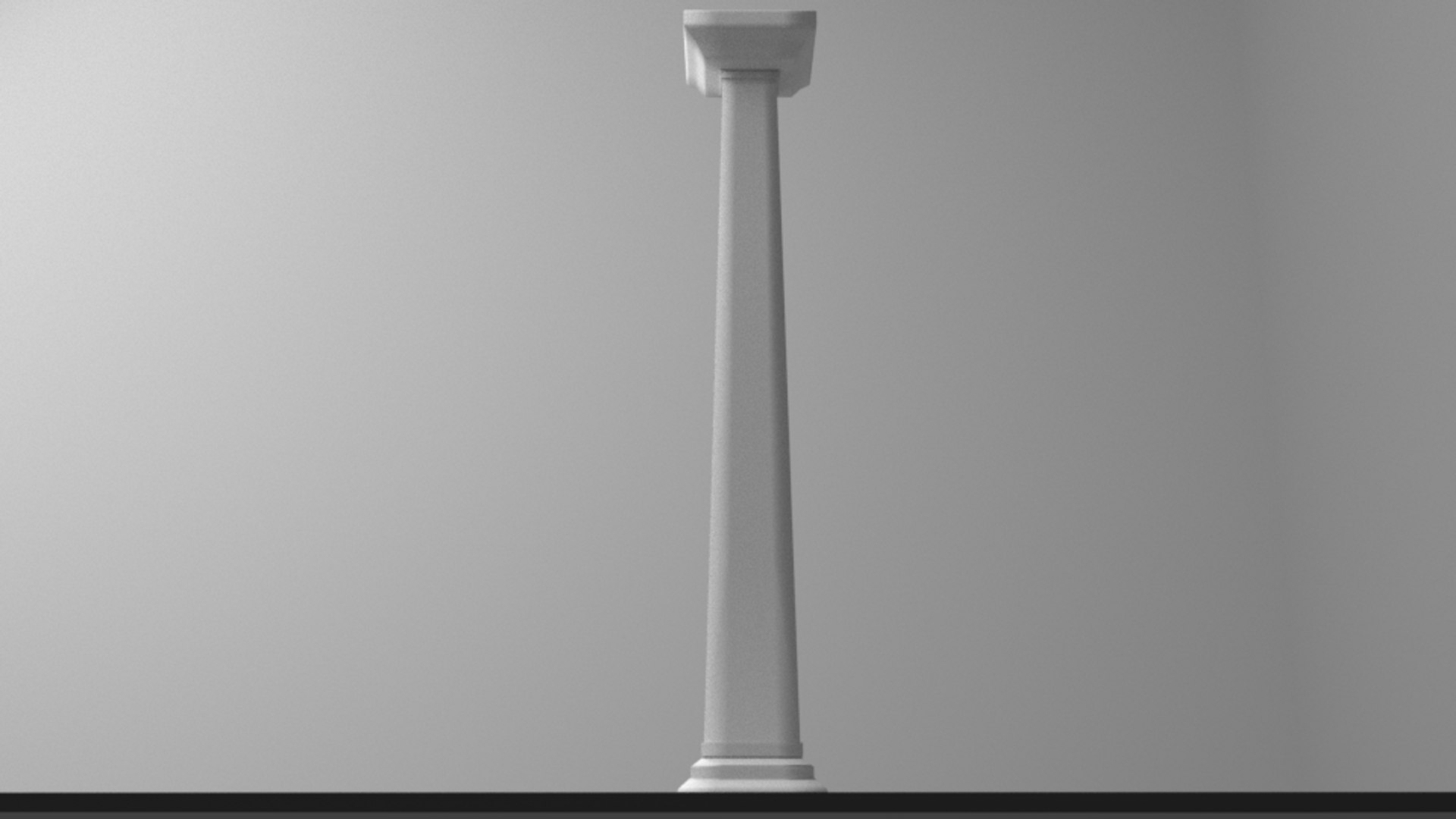 3D Pillar Square 5 - TurboSquid 1572722