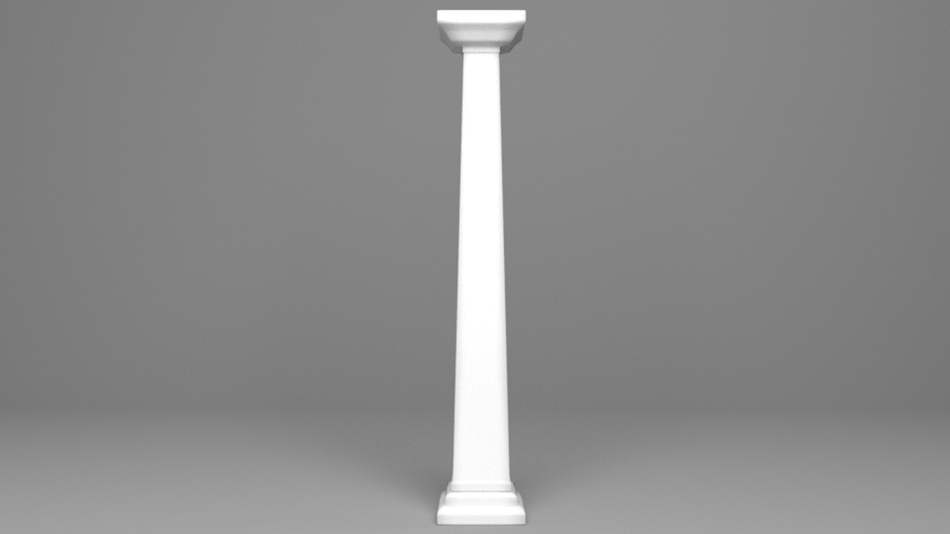 3D Pillar Square 5 - TurboSquid 1572722