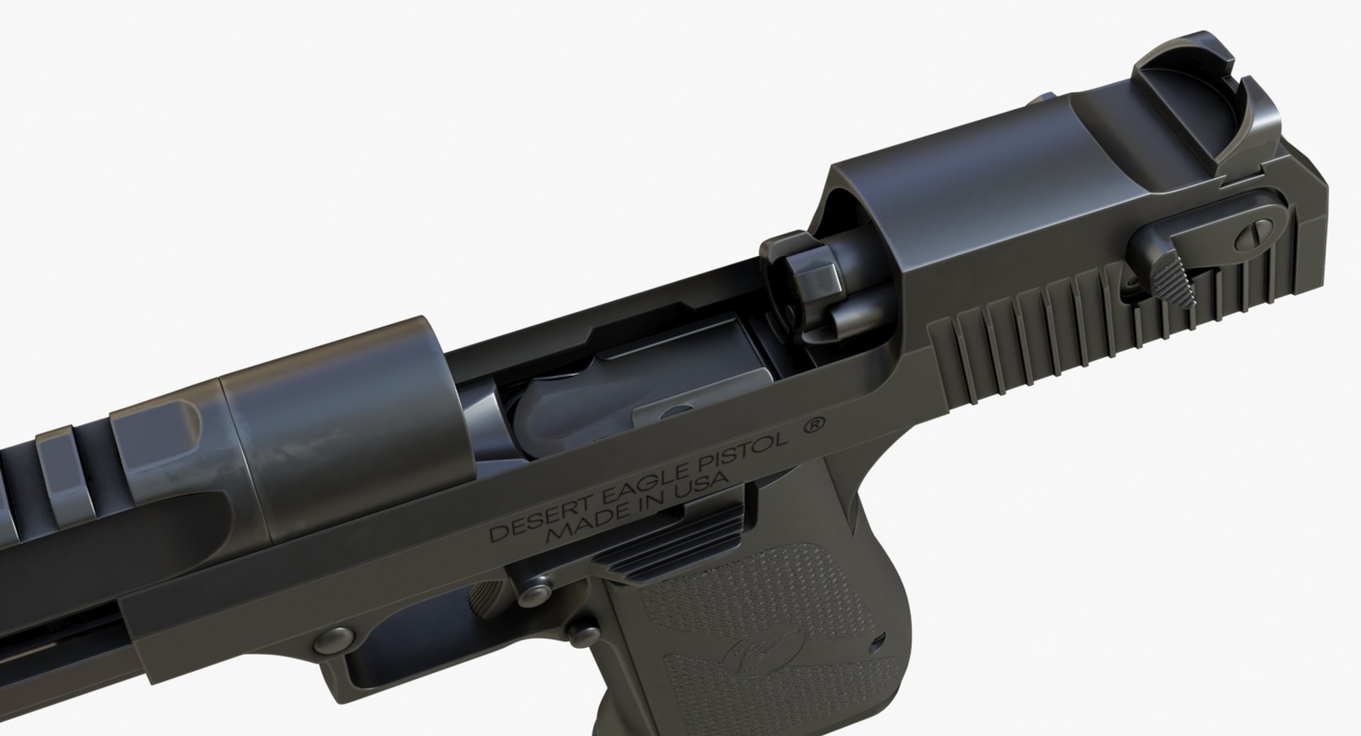 3D desert eagle mark xix model - TurboSquid 1250739