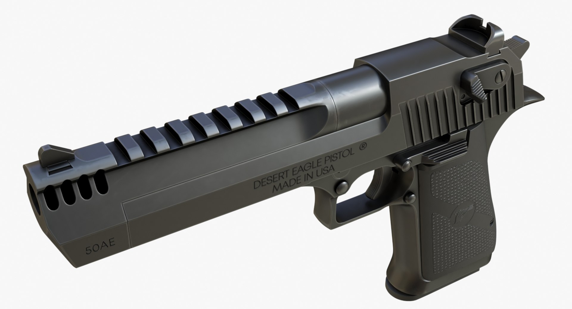 3D desert eagle mark xix model - TurboSquid 1250739