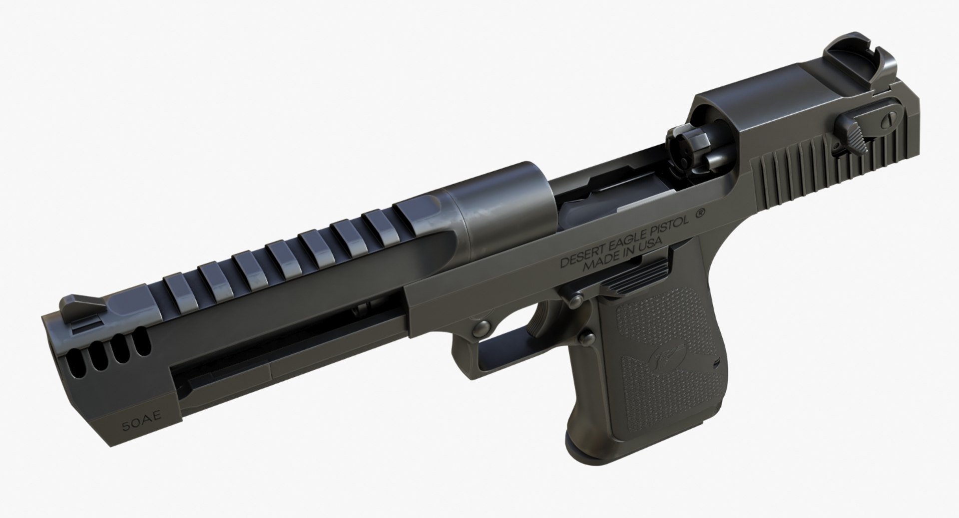 3D desert eagle mark xix model - TurboSquid 1250739