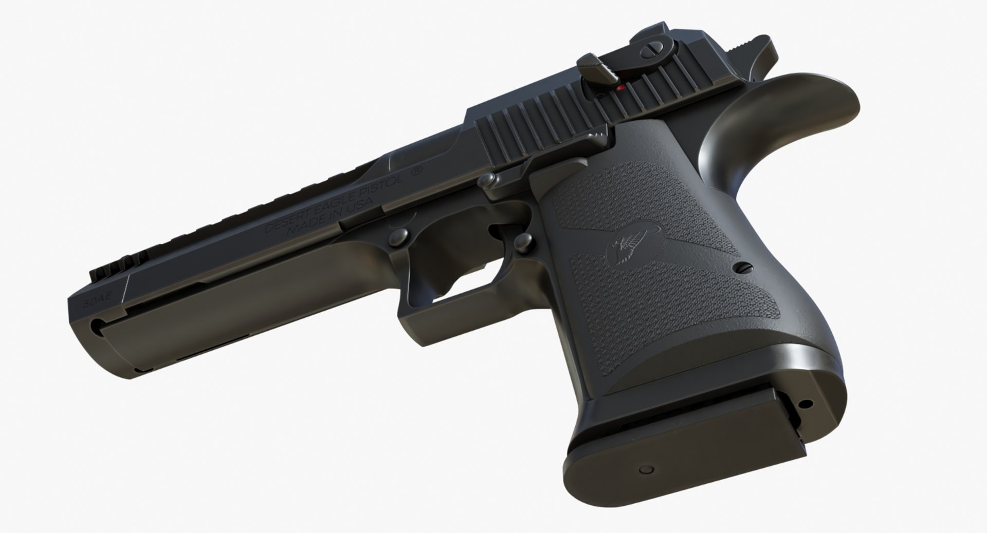 3D desert eagle mark xix model - TurboSquid 1250739