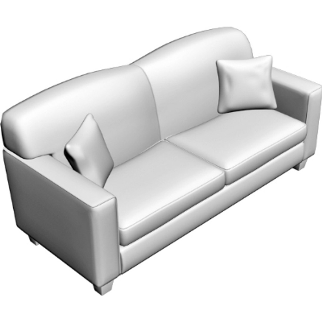 3d model of sofa