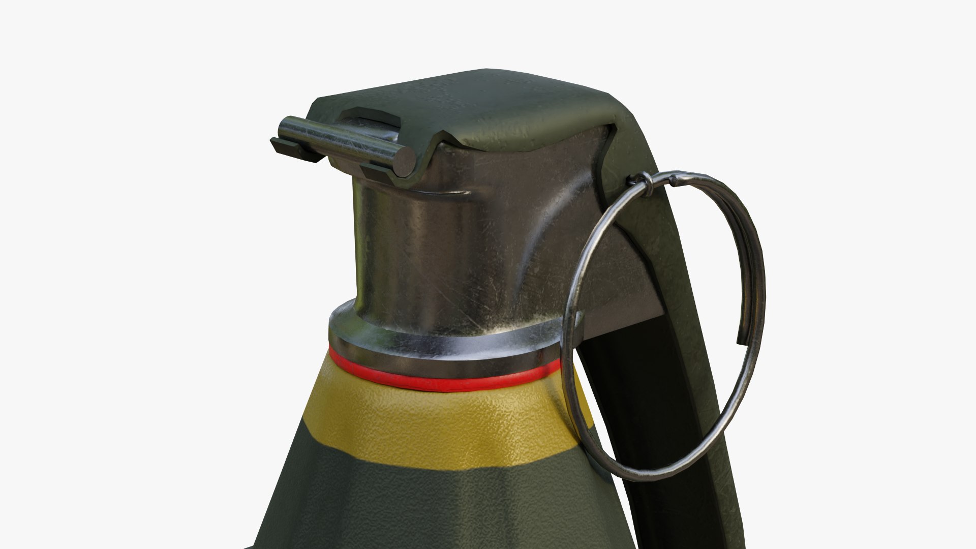 MK2 Frag Hand Grenade 3D Model - TurboSquid 2245101