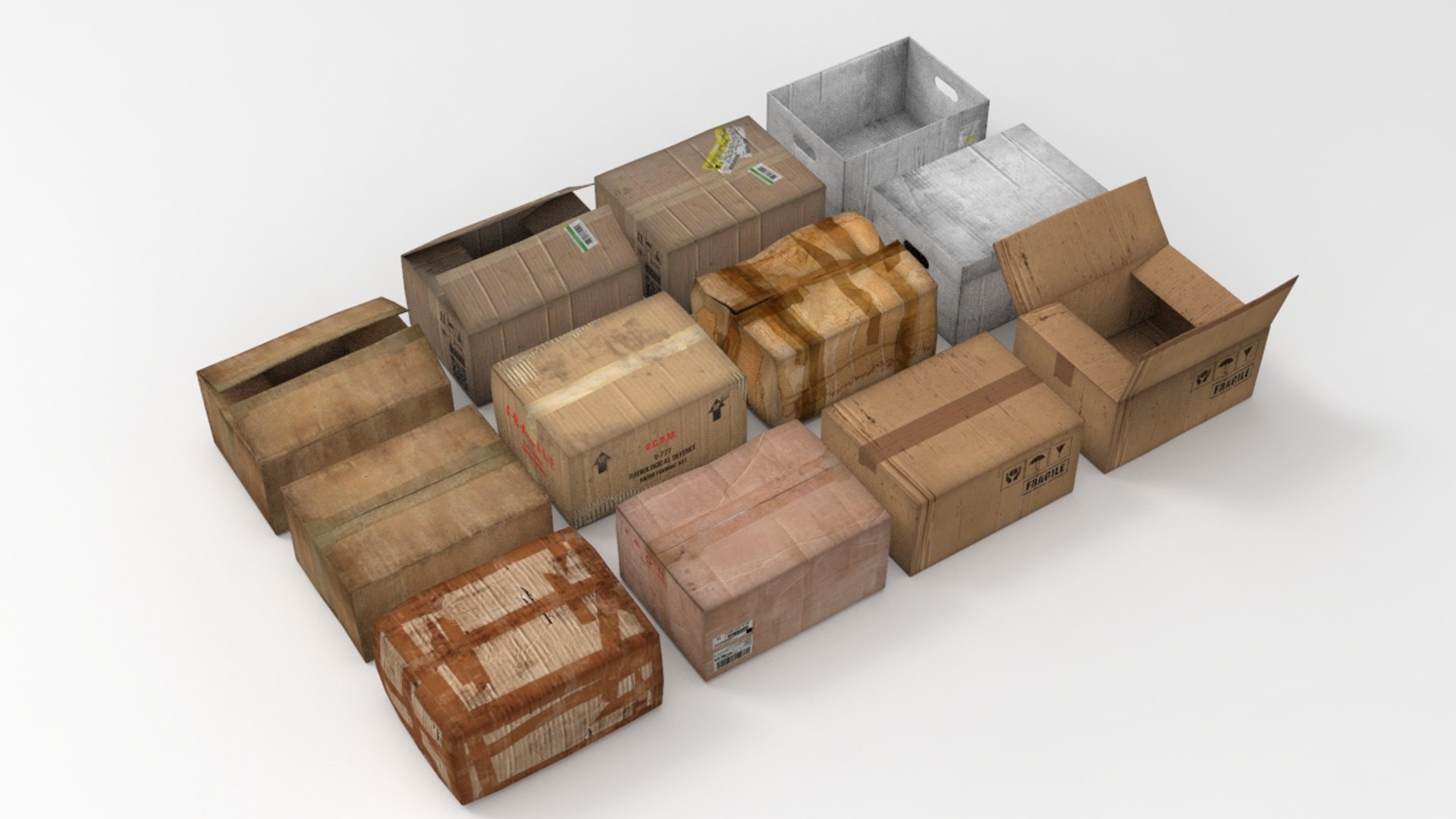 Card cardboard 3D model - TurboSquid 1532146